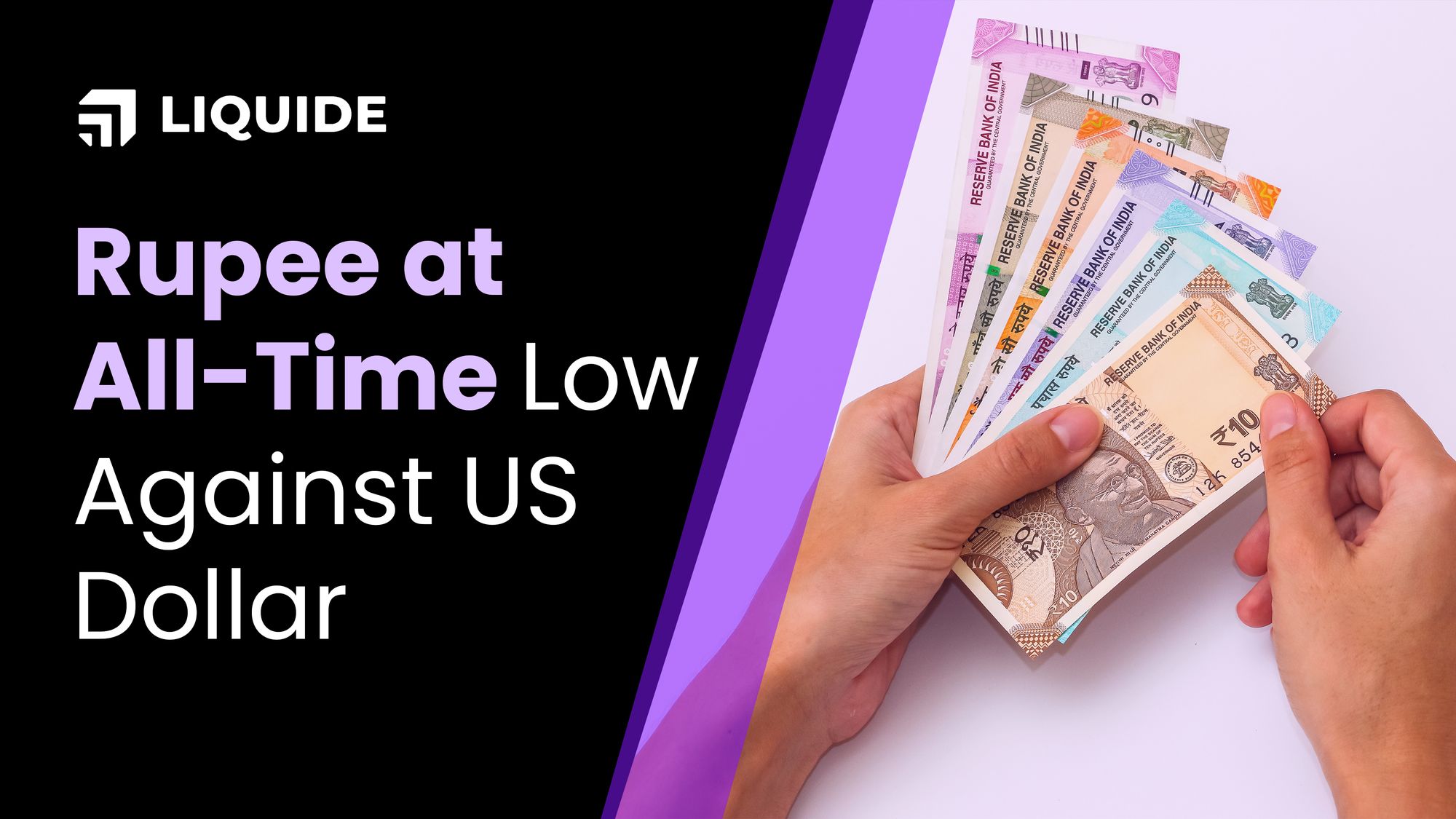 Rupee's Record Low Against Dollar | Factors & Impact | Liquide