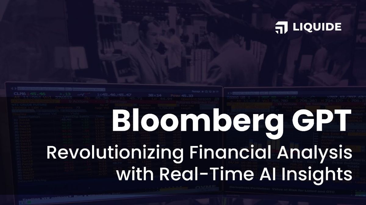 BloombergGPT: Revolutionizing Financial Analysis with Real-Time AI Insights