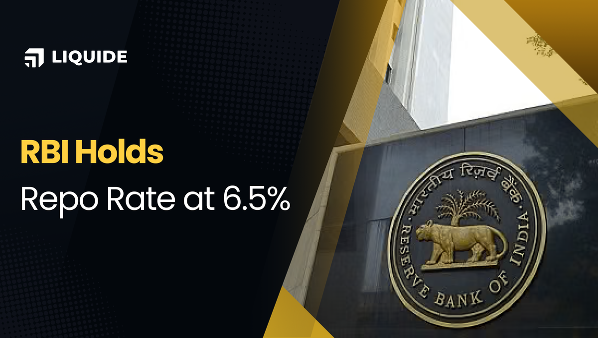 RBI Maintains Repo Rate at 6.5%: Market Responds Positively
